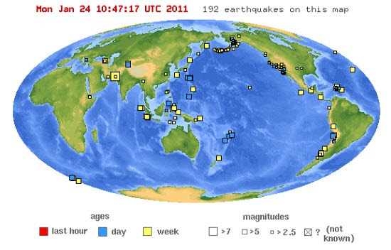 How to Get Earthquake Alerts Over SMS, Email, RSS, Twitter and more